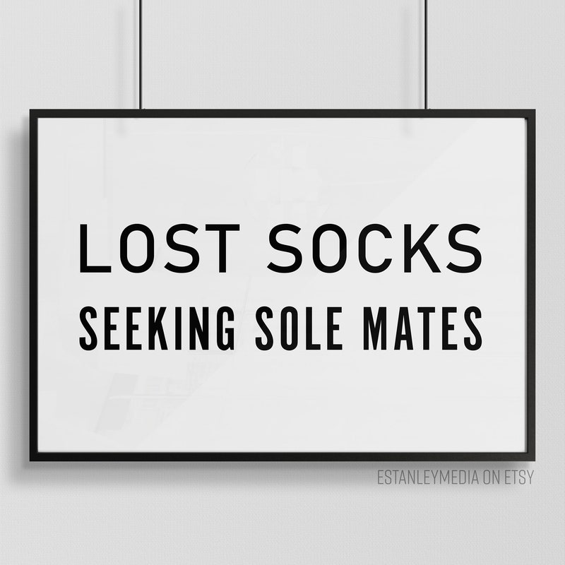Lost Sock - Etsy