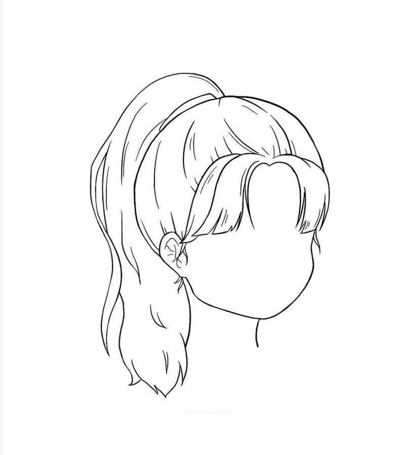 Coloring Book for Girls Cute Faces - Etsy