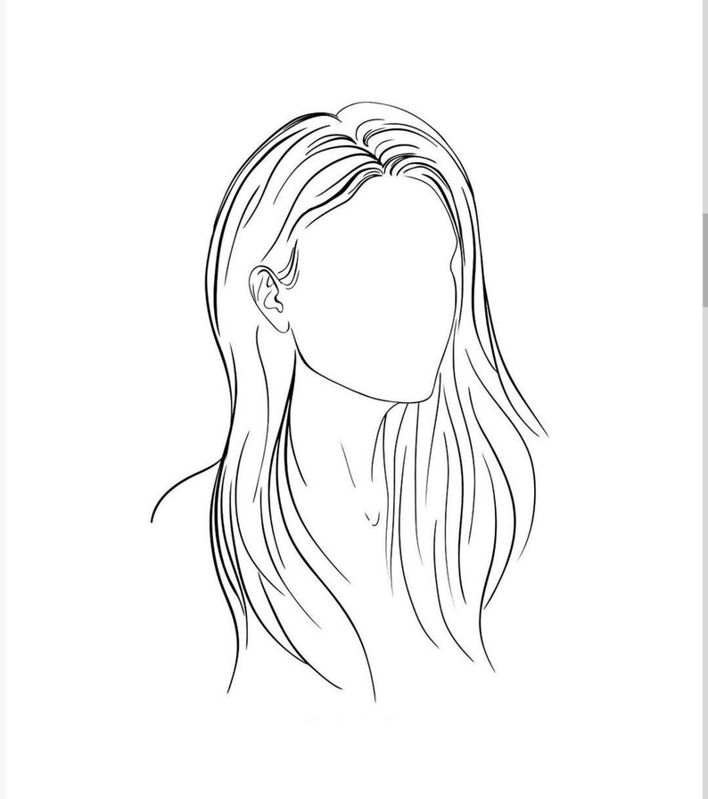Coloring Book for Girls Cute Faces - Etsy