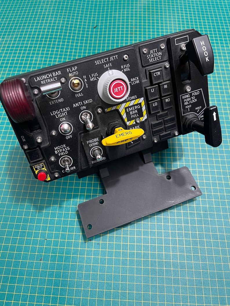 Winwing PTO2 Flight Sim Mounting Bracket (PRINTED) - Etsy