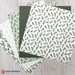 Eucalyptus Digital Paper Set (5), Essential Oils Pattern, Botanical ...