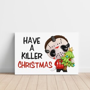 Jason Christmas / Horror Christmas / Spooky Christmas / Halloween Decor ...