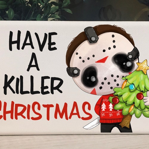 Jason Christmas / Horror Christmas / Spooky Christmas / - Etsy