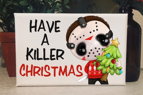 Jason Christmas / Horror Christmas / Spooky Christmas / | Etsy