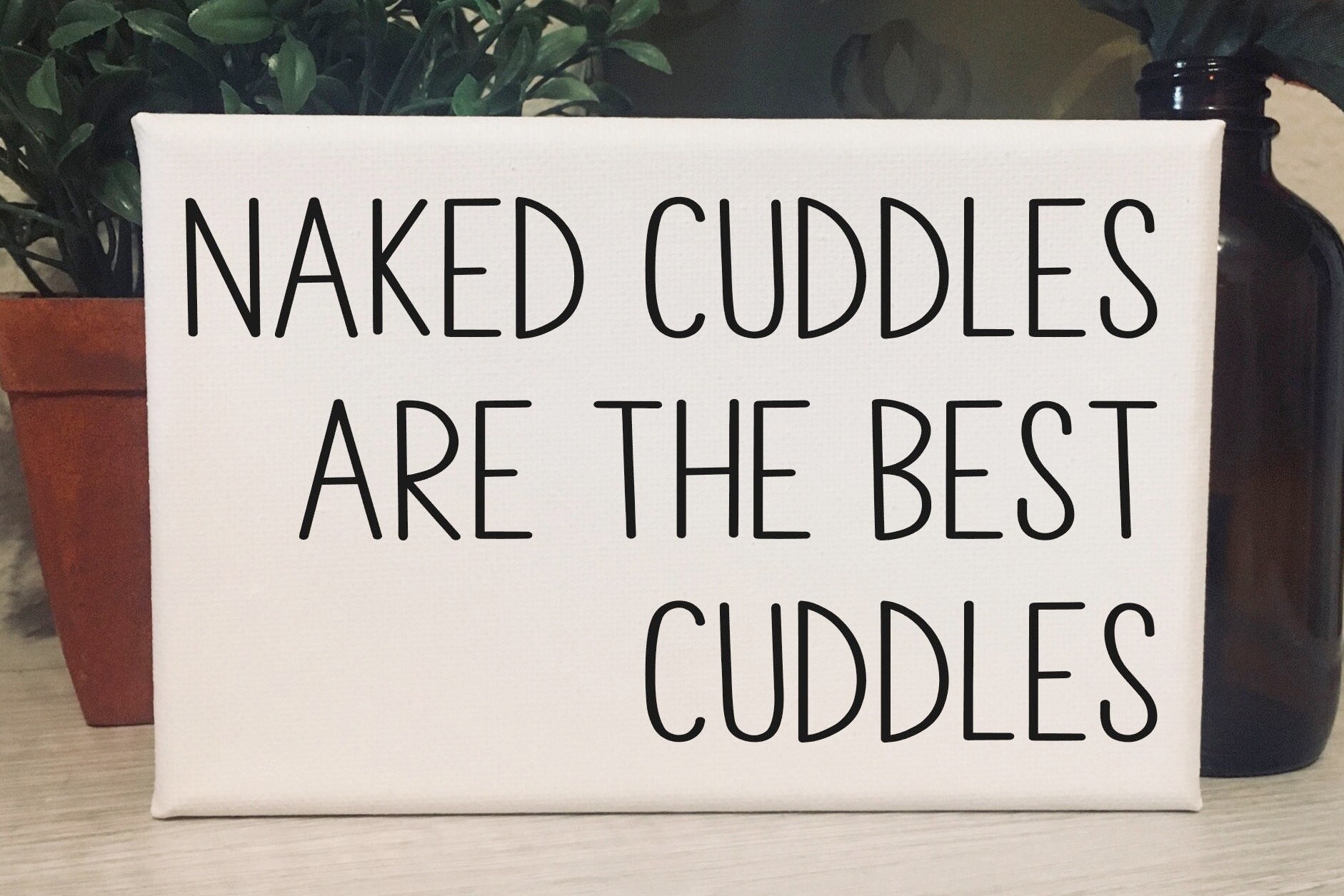 Cuddle Sign / Naked Gift / Cuddle Gift / Sex Decor / Gift for - Etsy