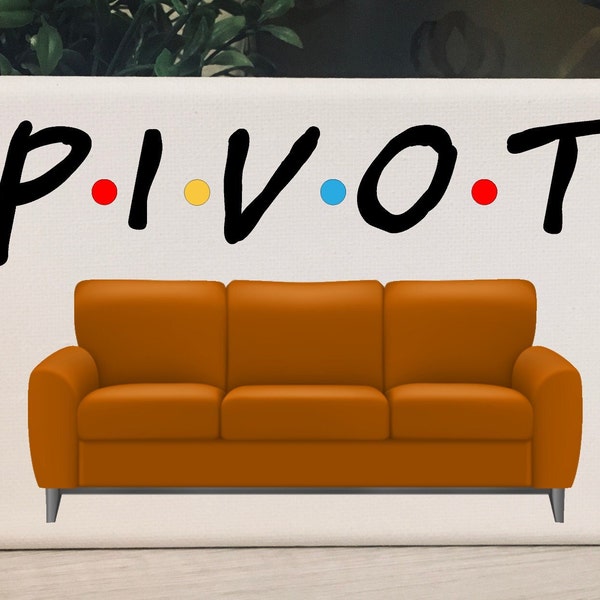 Friends Pivot Svg - Etsy