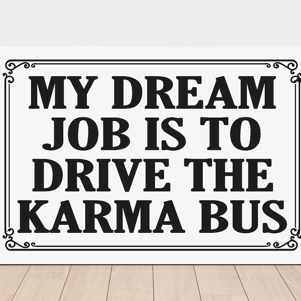 Karma Bus - Etsy