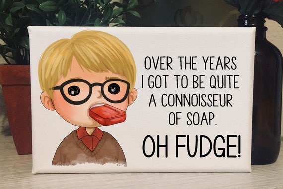 Oh Fudge / Ralphie / Soap Connoisseur / Christmas Story / | Etsy