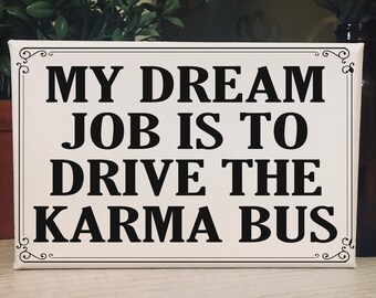 Karma Bus - Etsy