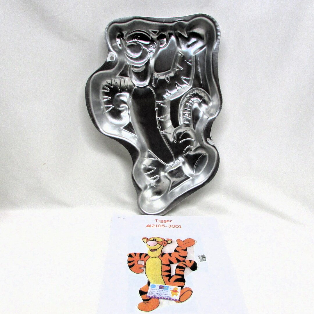 Wilton Tigger Full Body Cake Pan # 2105-3001, Tigger Character Metal ...