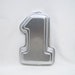 Wilton # 1 Cake Pan # 2105-1194, Number One Shaped Metal Mold - Etsy