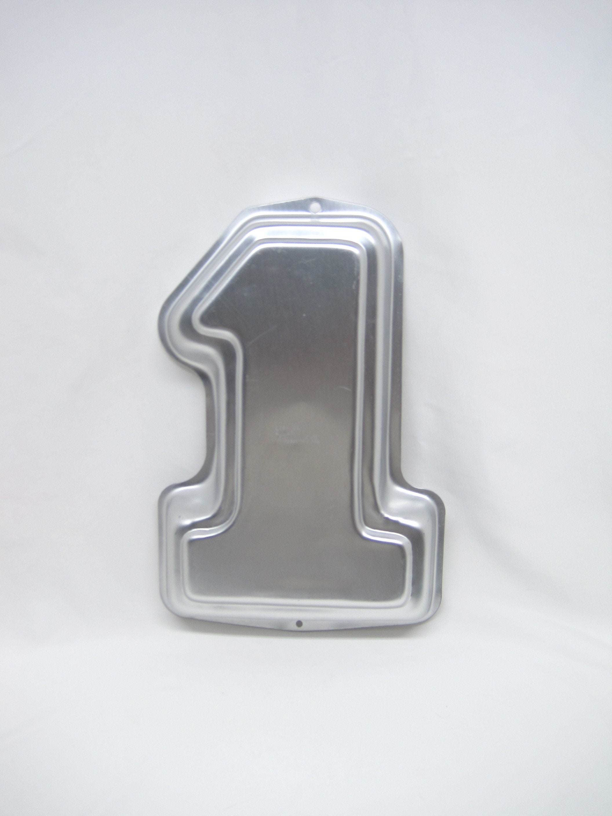 Wilton # 1 Cake Pan # 2105-1194, Number One Shaped Metal Mold - Etsy