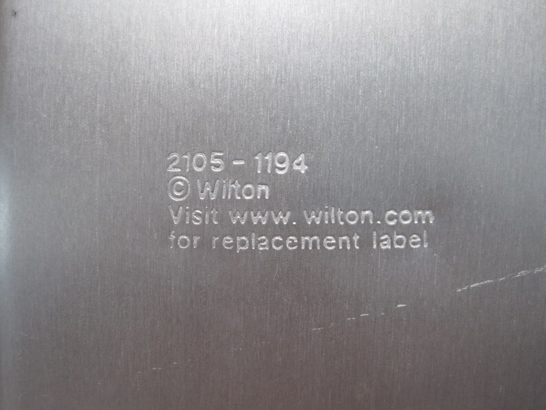 Wilton # 1 Cake Pan # 2105-1194, Number One Shaped Metal Mold - Etsy