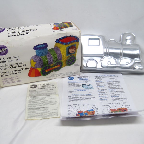Wilton Train Cake Pan - Etsy