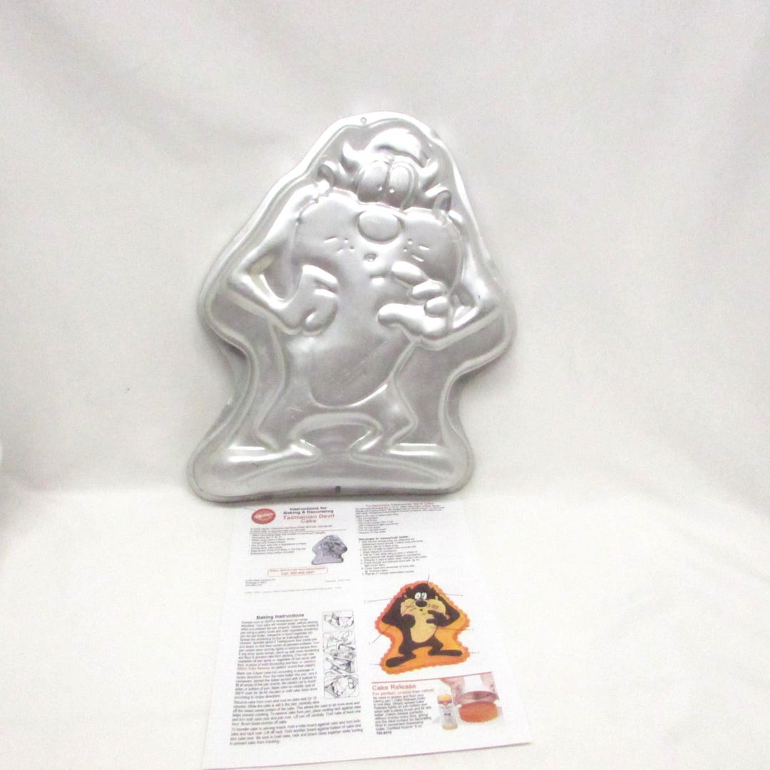 Wilton Tasmanian Devil Cake Pan, TAZ Character Shaped Metal Mold - Etsy