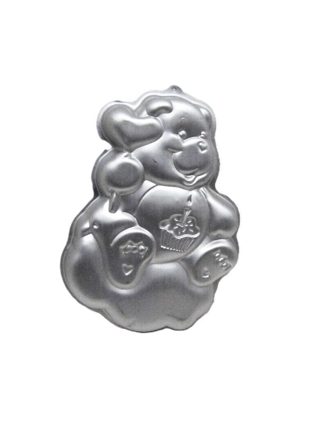 Wilton Care Bear Cake Pan, Bear Shape Metal Mold, Novelty Contoured ...