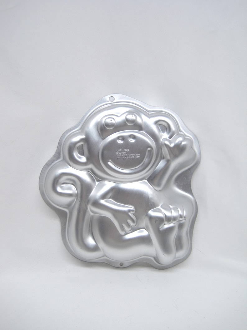 Wilton Monkey Cake Pan: Jungle Zoo Animal Party, 10.5" X 8.5" - Etsy