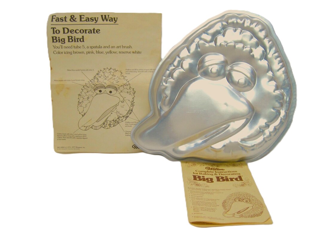 Vintage Wilton Big Bird Cake Pan # 502-7407, Collectible Big Yellow ...