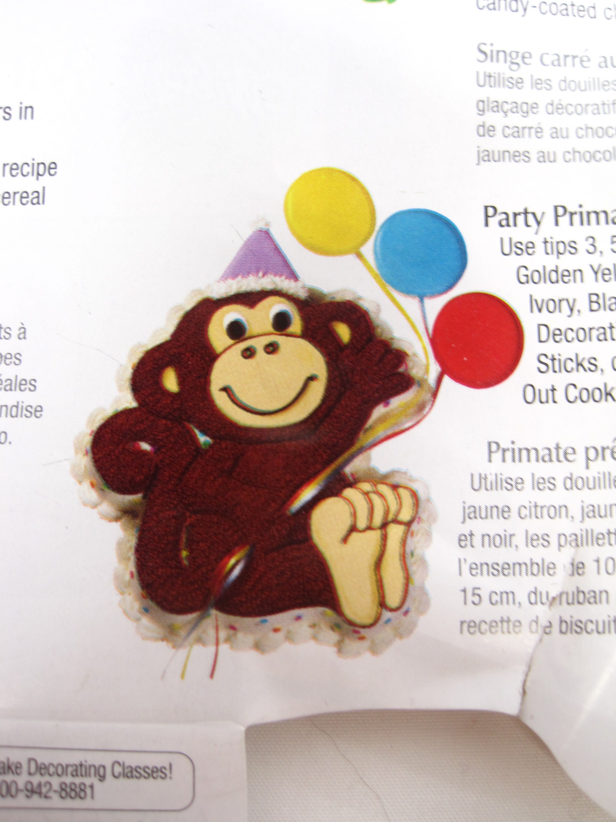 Wilton Monkey Cake Pan: Jungle Zoo Animal Party, 10.5" X 8.5" - Etsy