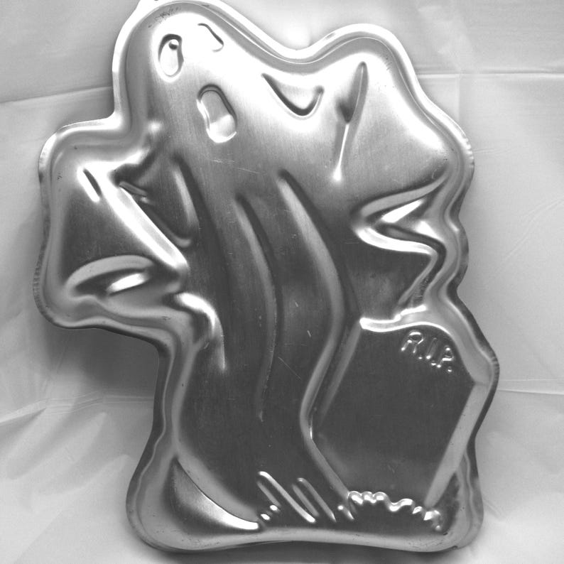Wilton Scary Ghost Cake Pan, Halloween Goblin Metal Mold - Etsy