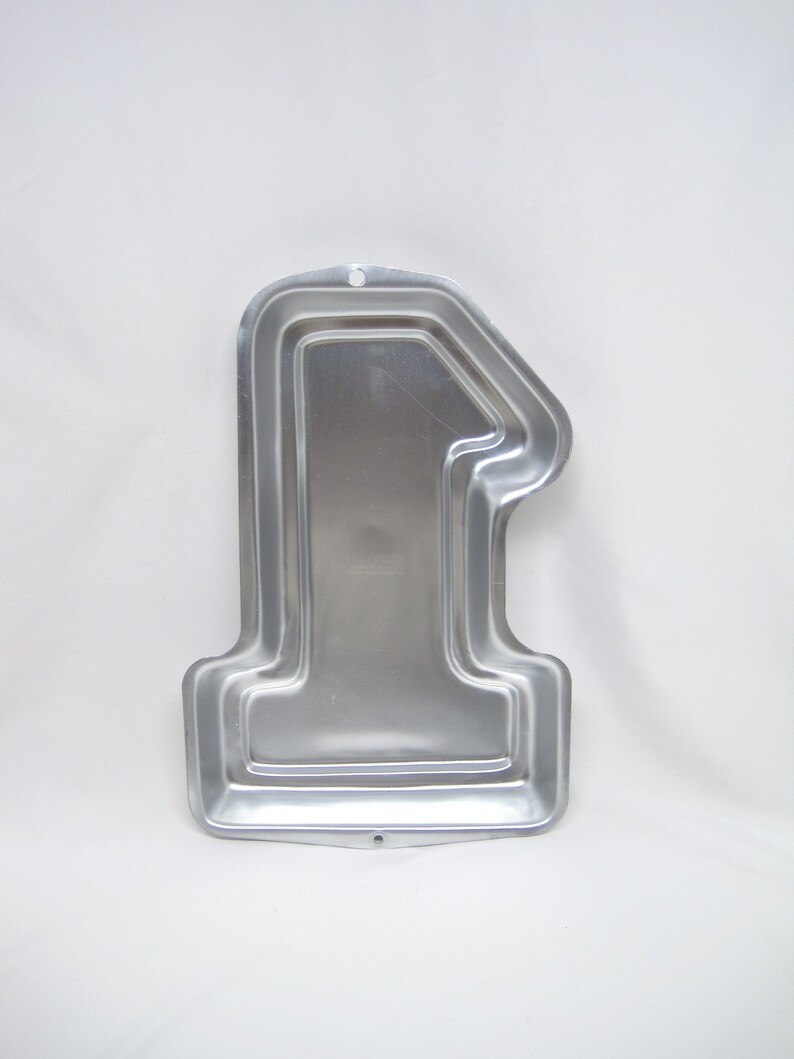 Wilton # 1 Cake Pan # 2105-1194, Number One Shaped Metal Mold - Etsy