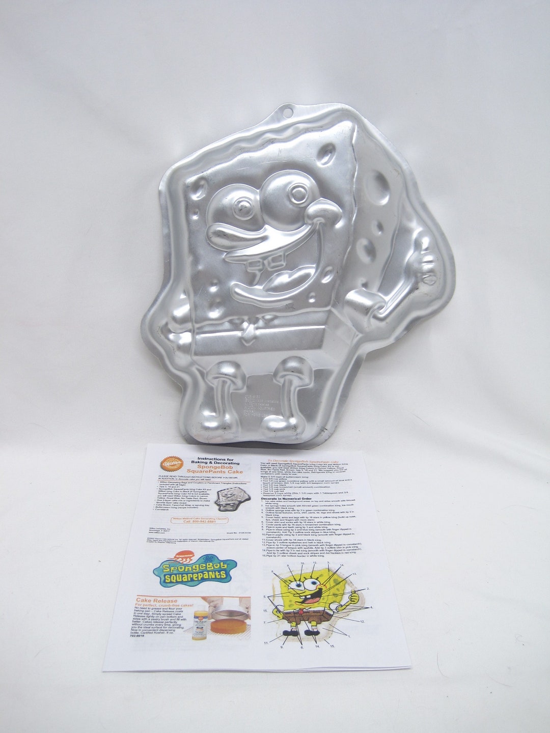 Wilton Spongebob Squarepants Cake Pan 2105-5130, Cartoon Character ...