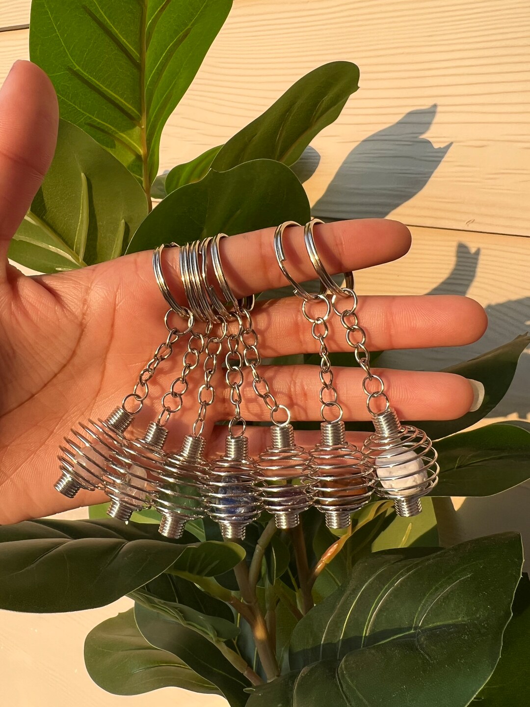 Crystal Keychains | Crystal Cages | Hippie Keychains | Cute Keychains ...