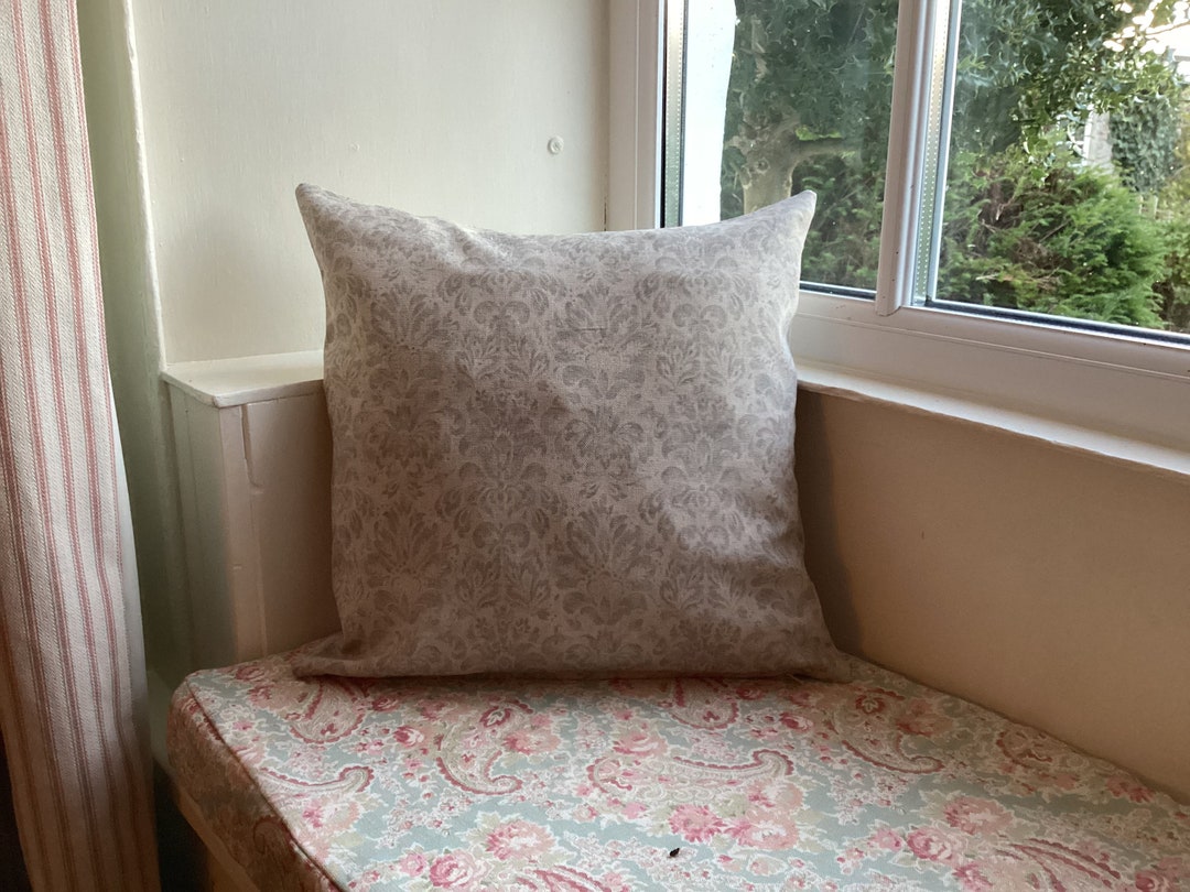 Noble Heraldry Cushion Covers in Dove Grey - Etsy UK
