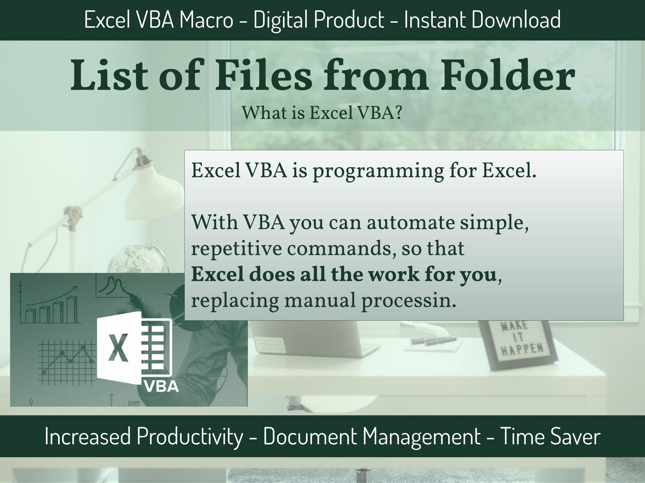 Create List of All Files and Folders (title and Path) From a Specific ...