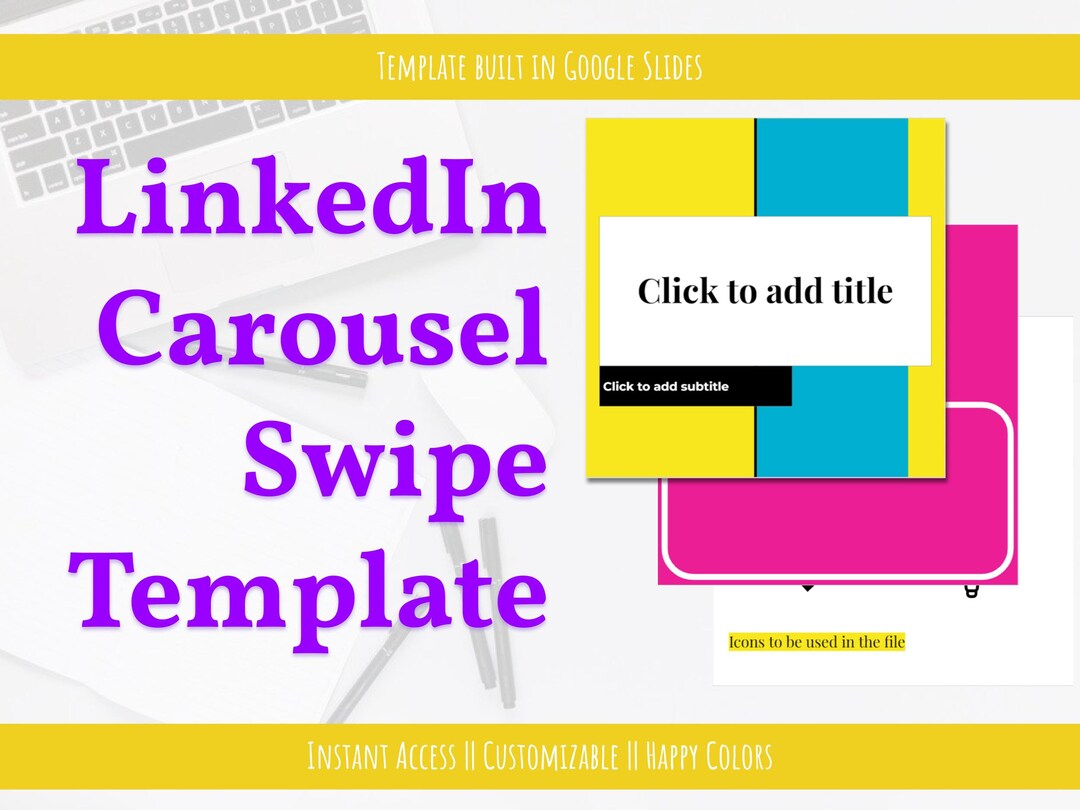 Linkedin Template for Carousel Post Google Slides Template Swipe File ...
