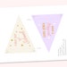 First Day of School Pennant Flag Templates, Printable Pennant Flags for ...