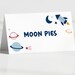 Out of This World Birthday Party Food Label Template, Two the Moon ...