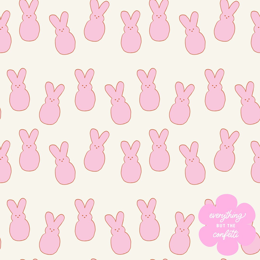 Little Peeps Seamless Pattern, Peeps Easter Candy Repeat Pattern ...