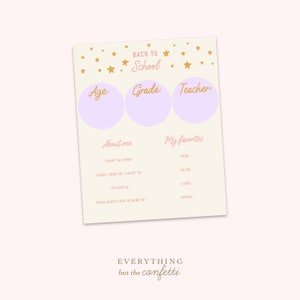 Back to School Printables Bundle, Activity Bundle for Kids, First Day ...