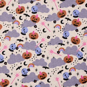 Spooky Magic Halloween Seamless Repeating Digital Pattern, Digital ...