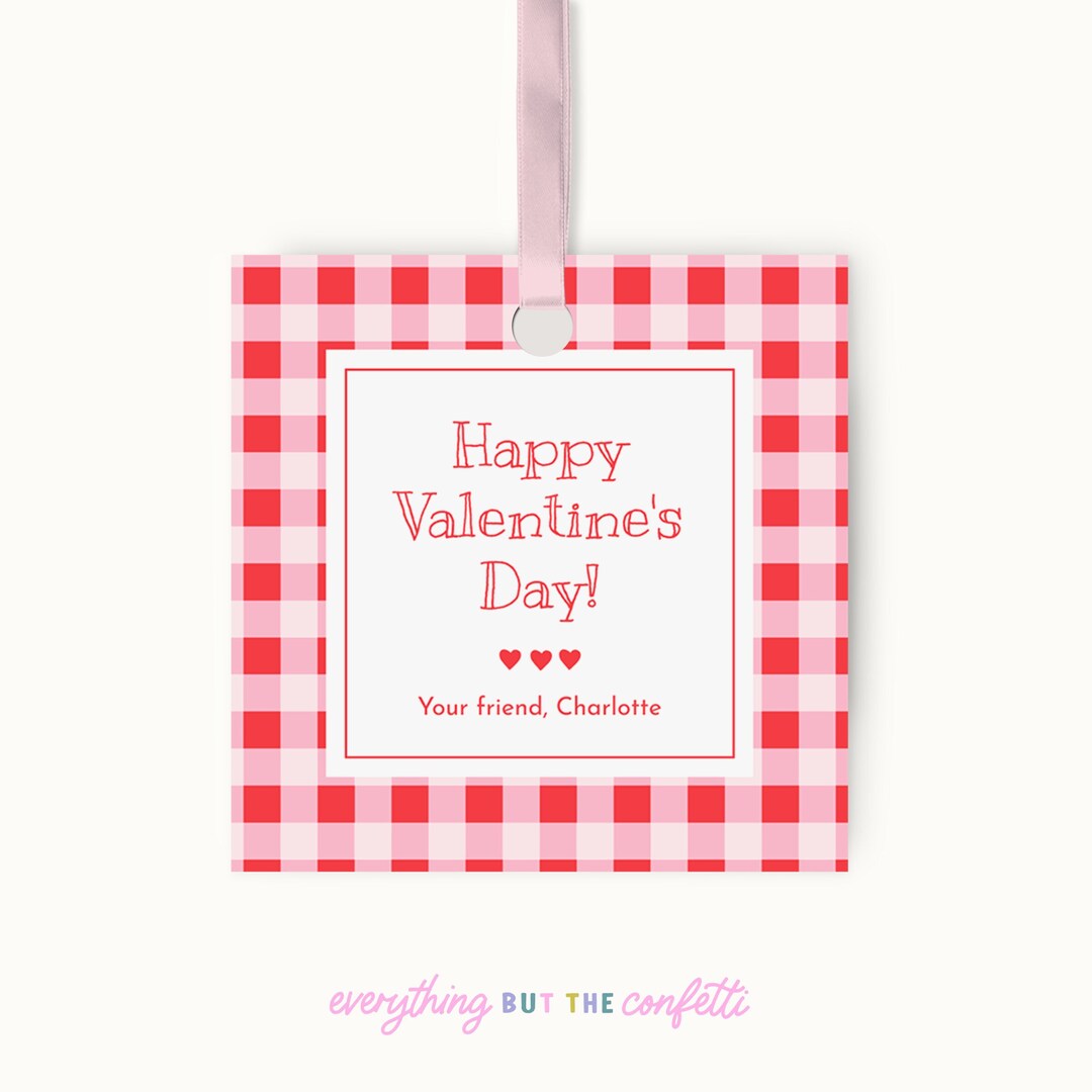Printable Valentine for Kids, Cute Valentine Printable, Editable ...