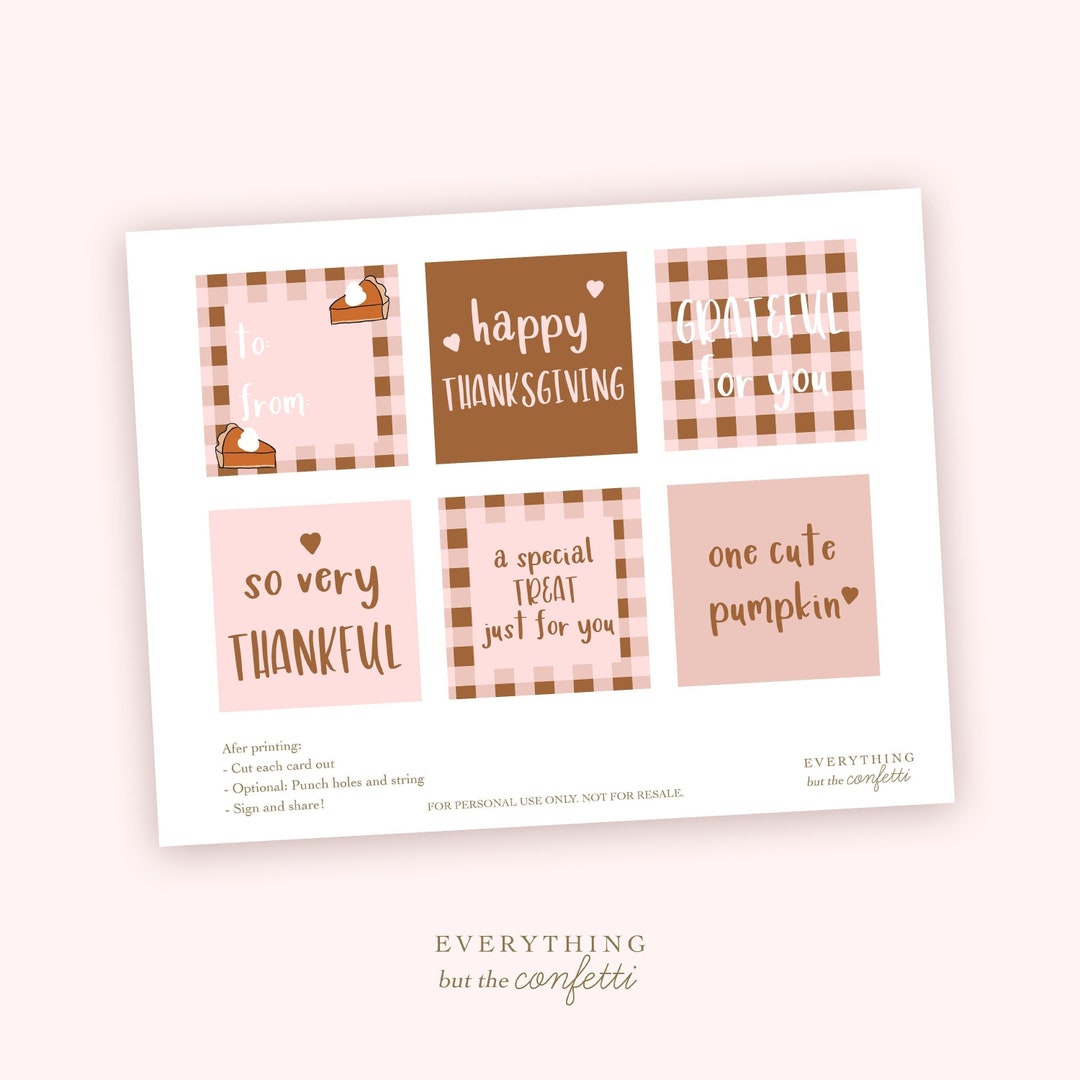 Thanksgiving Printables, Fall Bundle Kit, Printables for Fall, Fall ...
