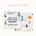 Out of This World Birthday Party Favor Tag Template Two the - Etsy