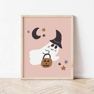 Halloween Digital Wall Art, Digital Artwork for Halloween, Halloween ...