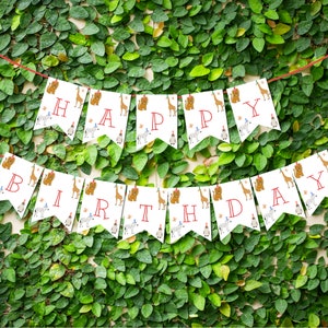 Printable Calling All Party Animals Birthday Banner Template, Party ...