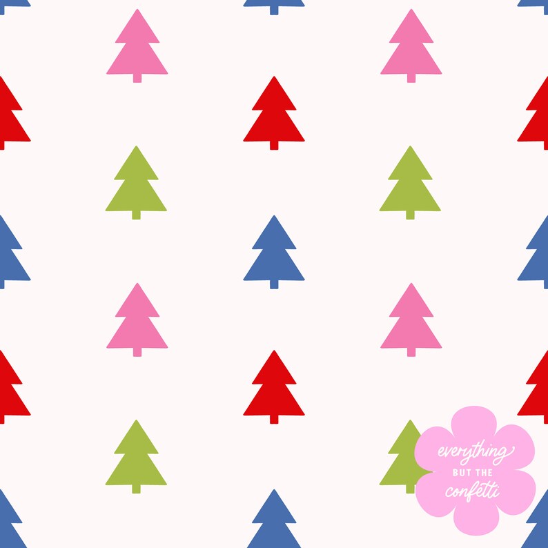 Christmas Digital Seamless Repeating Pattern, Holiday Pattern, Winter ...