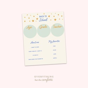 Back to School Printables Bundle, Activity Bundle for Kids, First Day ...