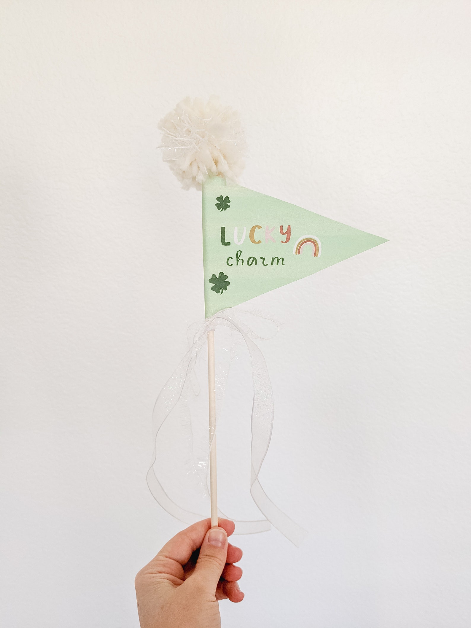 St. Patrick's Day Pennant Flag Templates DIY St - Etsy