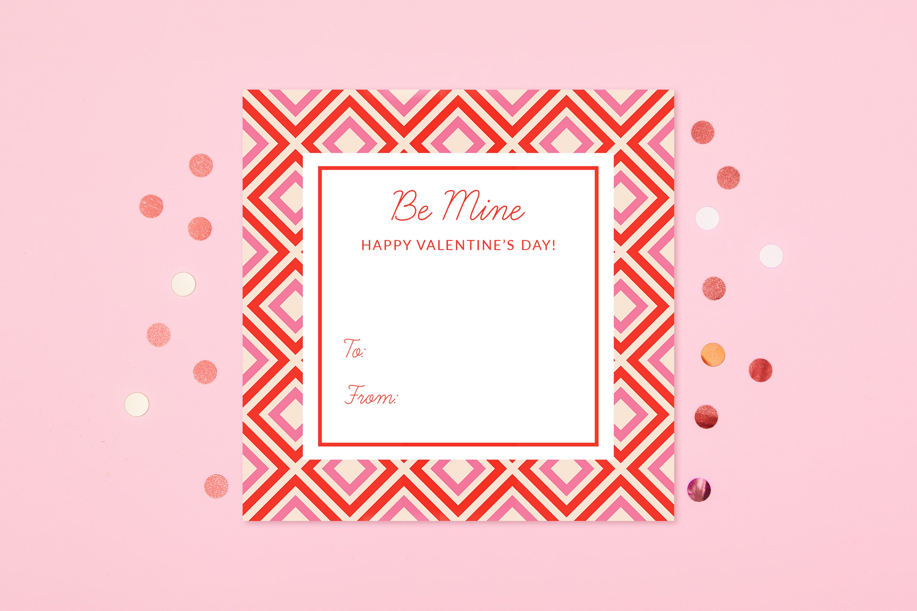 Groovy Valentine's Day Card Printables Valentine's - Etsy