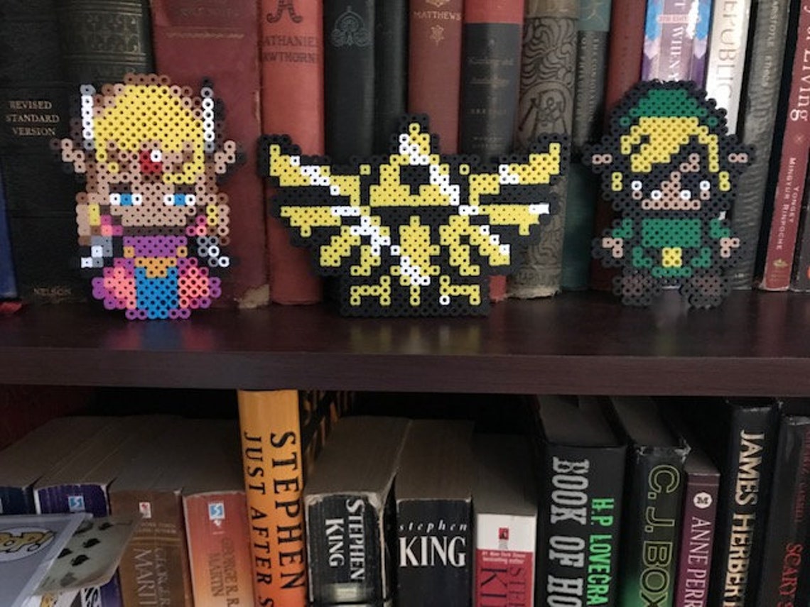 Legend of Zelda Perler Bead Figures - Etsy