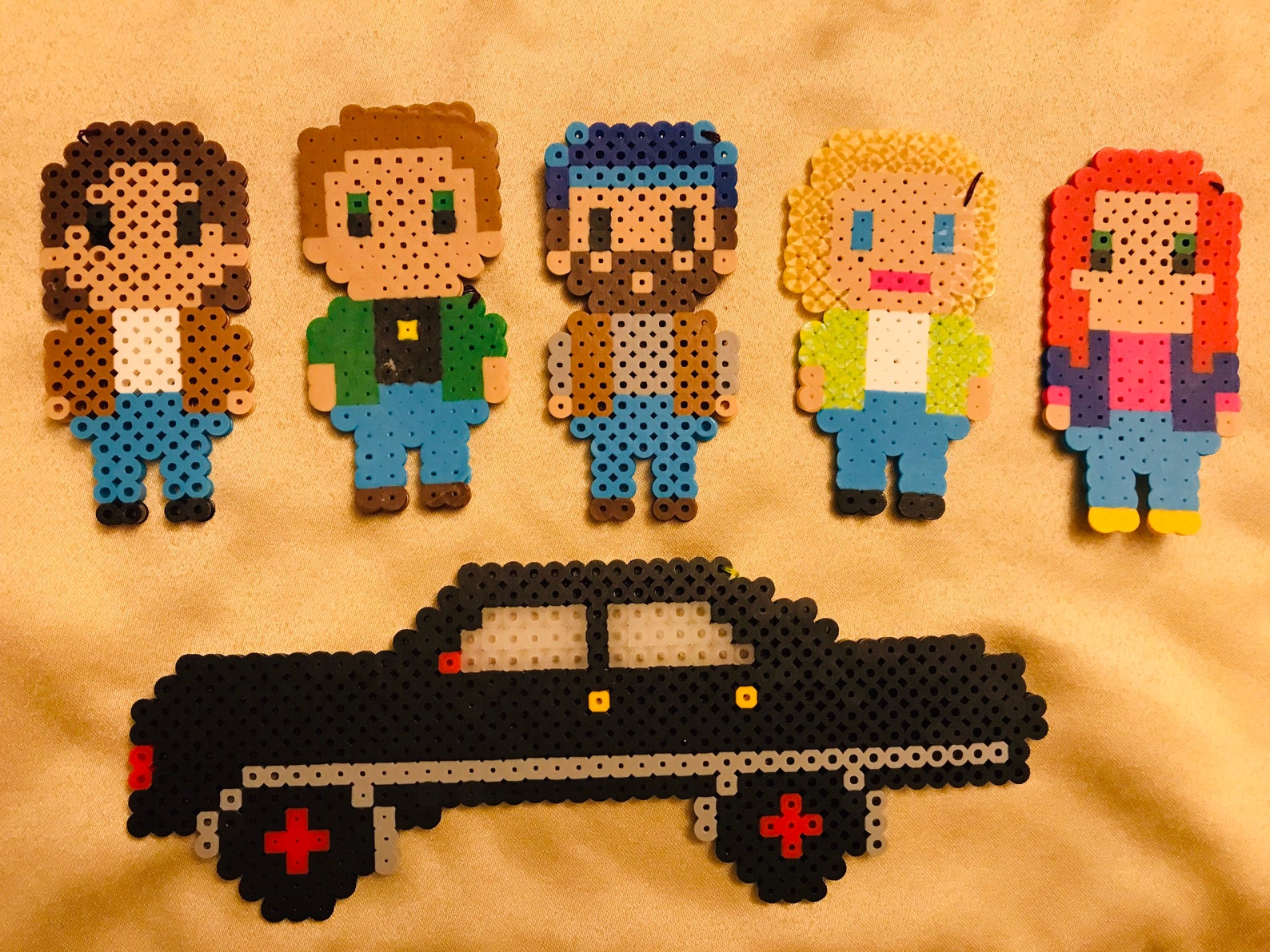 Supernatural Perler Bead Figures - Etsy