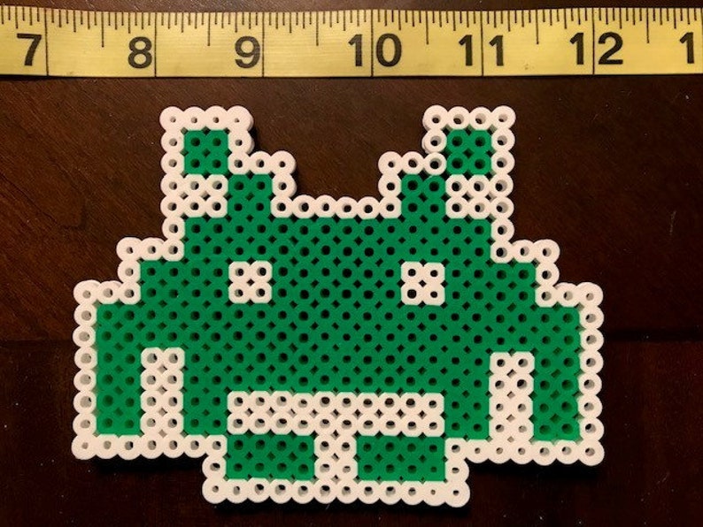 Space Invaders Perler Bead Figures - Etsy