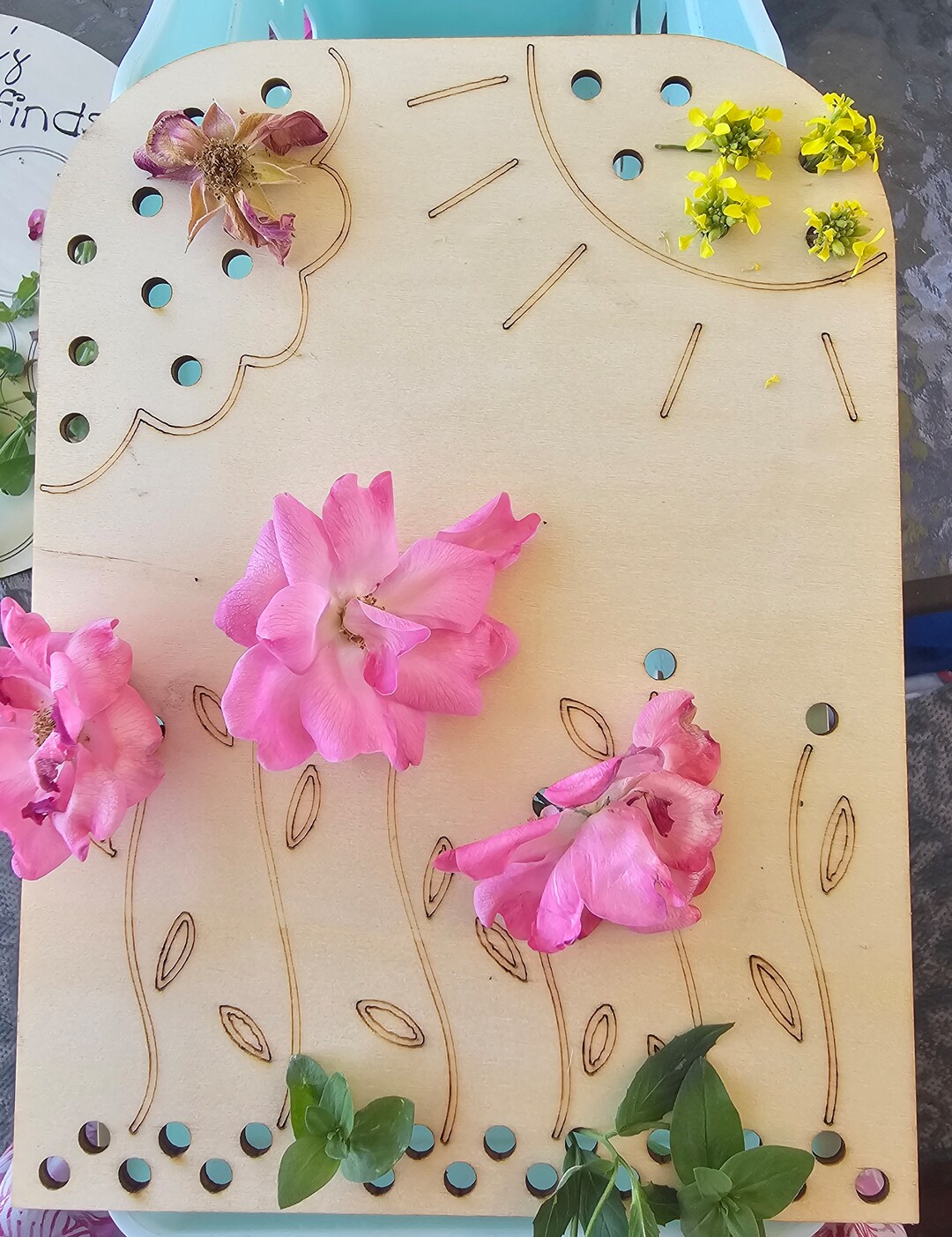 Nature Board Preschool Sensory Board - Etsy