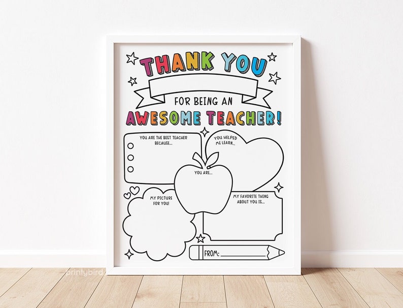 Teacher Appreciation Week Coloring Pages Printable | Teacher ...