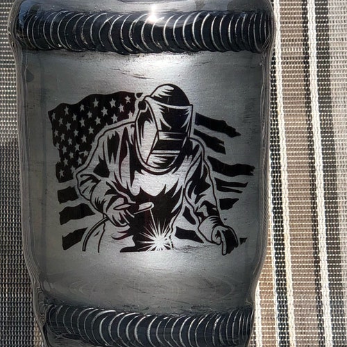 Welder Sublimation PNG Design Welded Metal Tumbler Wrap - Etsy